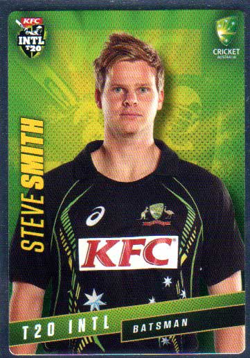 2015/16 CA & BBL Cricket Silver Parallel #P41 Steve Smith Australian ...
