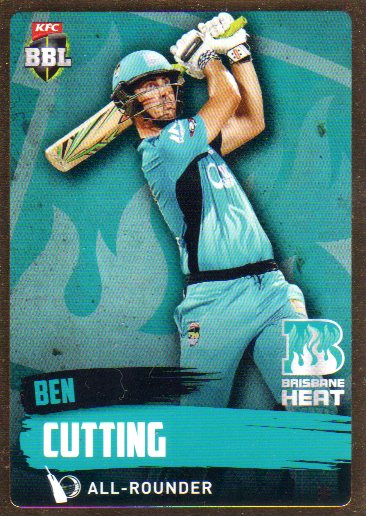 2015/16 CA & BBL Cricket Gold Parallel #PS79 Ben Cutting Heat | Diggaz ...