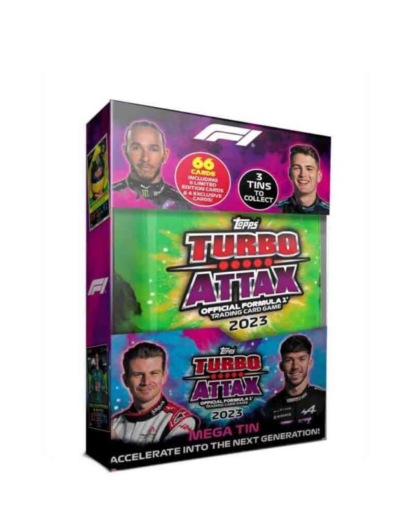 2023 Topps Formula 1 Turbo Attax Mega Tin | Diggaz Trading Cards