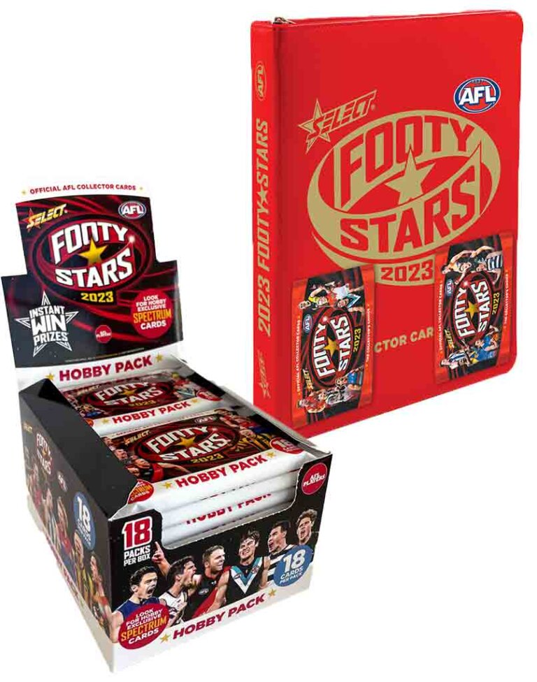 2023 Select AFL Footy Stars Hobby Box and Album Combo | Diggaz Trading ...