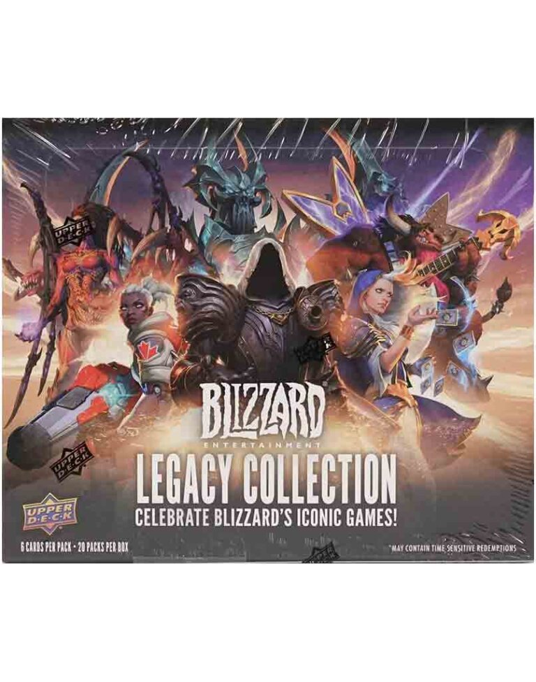 2023 Upper Deck Blizzard Entertainment Legacy Collection Hobby Box ...