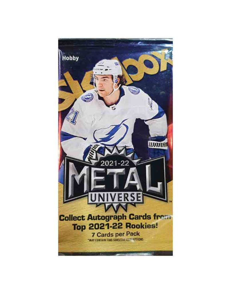 2021-22 Upper Deck NHL Hockey Skybox Metal Universe Hobby Pack | Diggaz ...