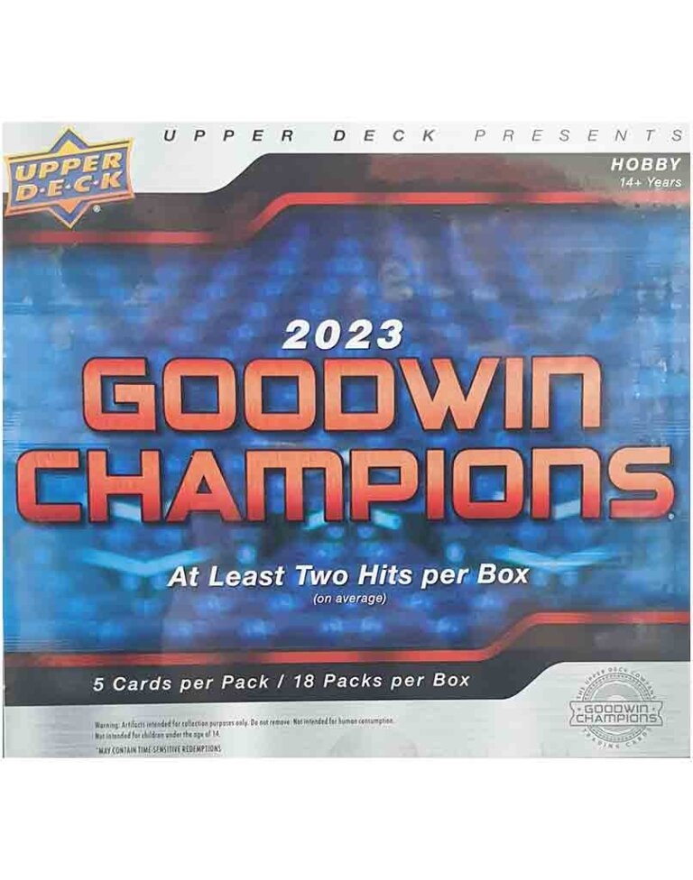 2023 Upper Deck Goodwin Champions Hobby Box | Diggaz Trading Cards
