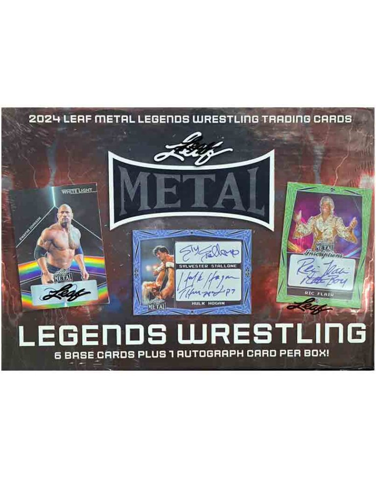 2024 Leaf Metal Wrestling Legends Hobby Box | Diggaz Trading Cards