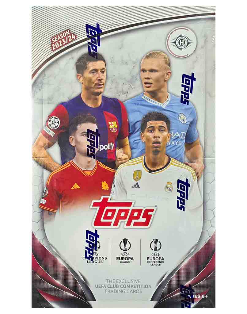 2023/24 Topps UEFA Club Competitions Soccer Hobby Box | Diggaz Trading Cards