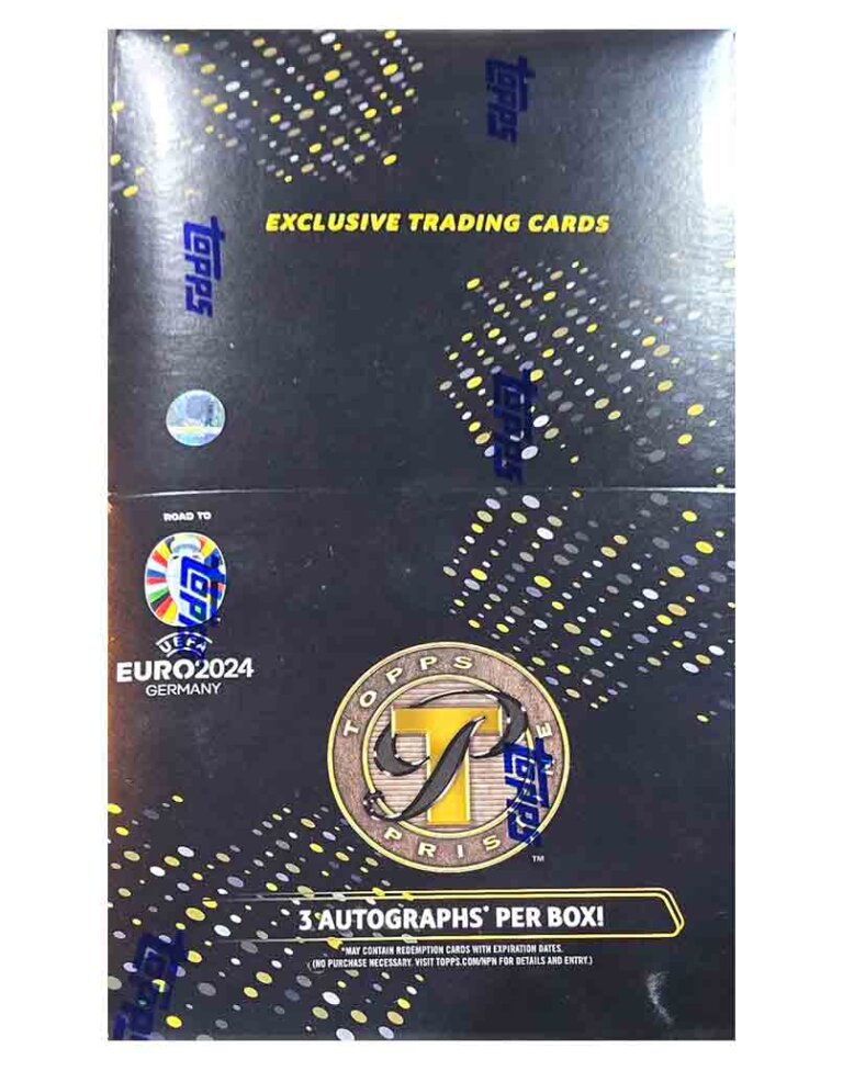 2023/24 Topps Pristine Road to Euros Soccer Hobby Box | Diggaz Trading ...