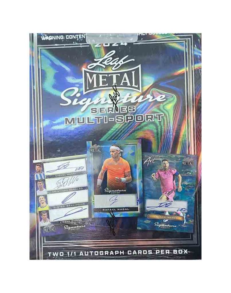 2024 Leaf Metal Signature Series Multi-Sport Hobby Box | Diggaz Trading ...