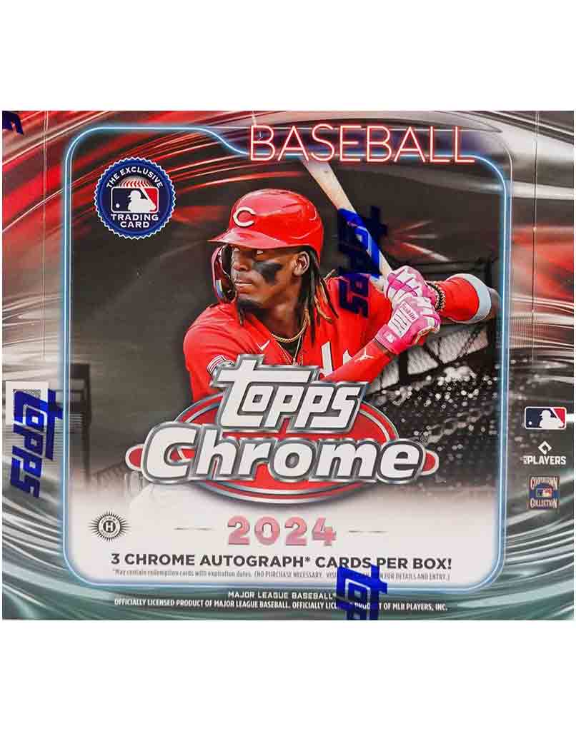 2024 Topps Chrome MLB Baseball Hobby Jumbo Box | Diggaz Trading Cards