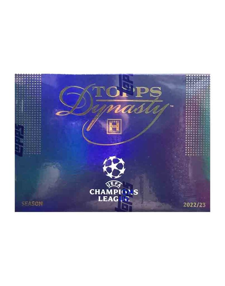 2022/23 Topps Dynasty UEFA Champions League Soccer Hobby Box | Diggaz Trading Cards