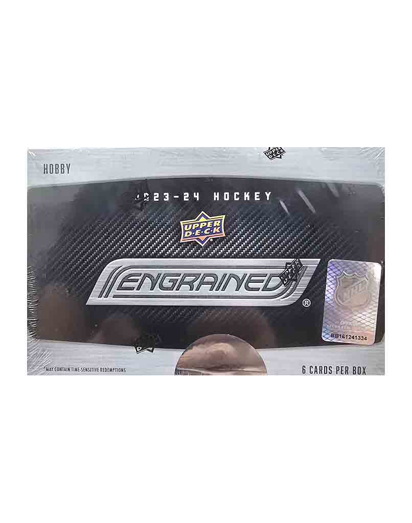 2023-24 Upper Deck NHL Hockey Engrained Hobby Box | Diggaz Trading Cards