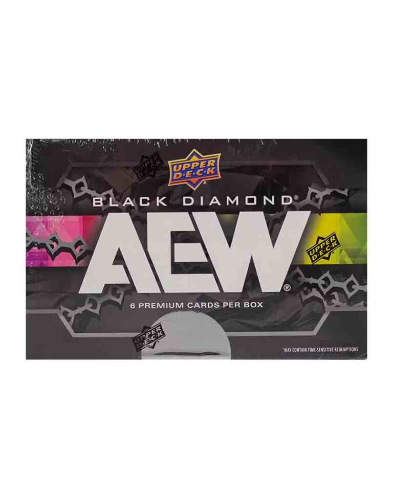2024 Upper Deck AEW Wrestling Black Diamond Hobby Box | Diggaz Trading Cards
