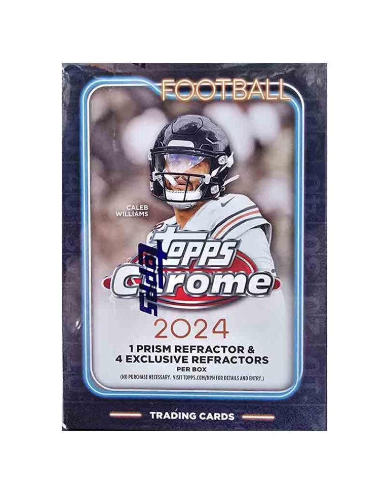 2024 Topps Chrome Football Blaster | Diggaz Trading Cards