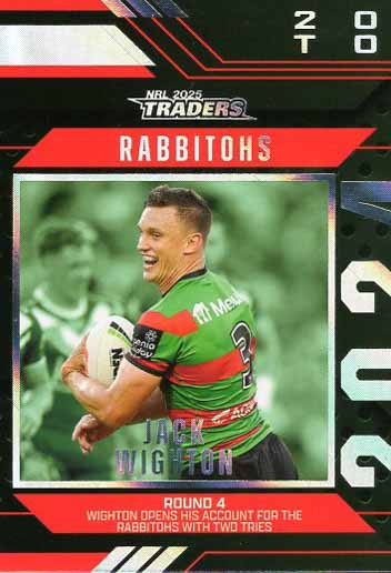 2025 NRL Traders Season to Remember SR37 Jack Wighton Rabbitohs ...
