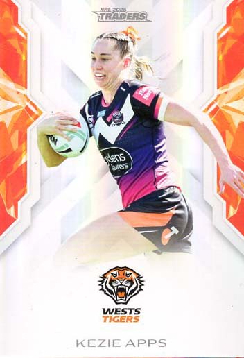 2025 NRL Traders NRLW W66 Rikeya Horne Tigers | Diggaz Trading Cards
