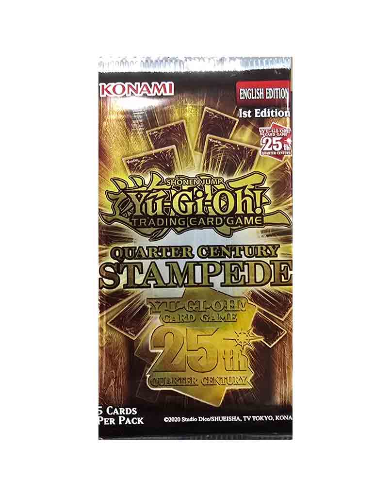 Yu-Gi-Oh! TCG Quarter Century Stampede 1st Ed Booster Pack | Diggaz Trading Cards