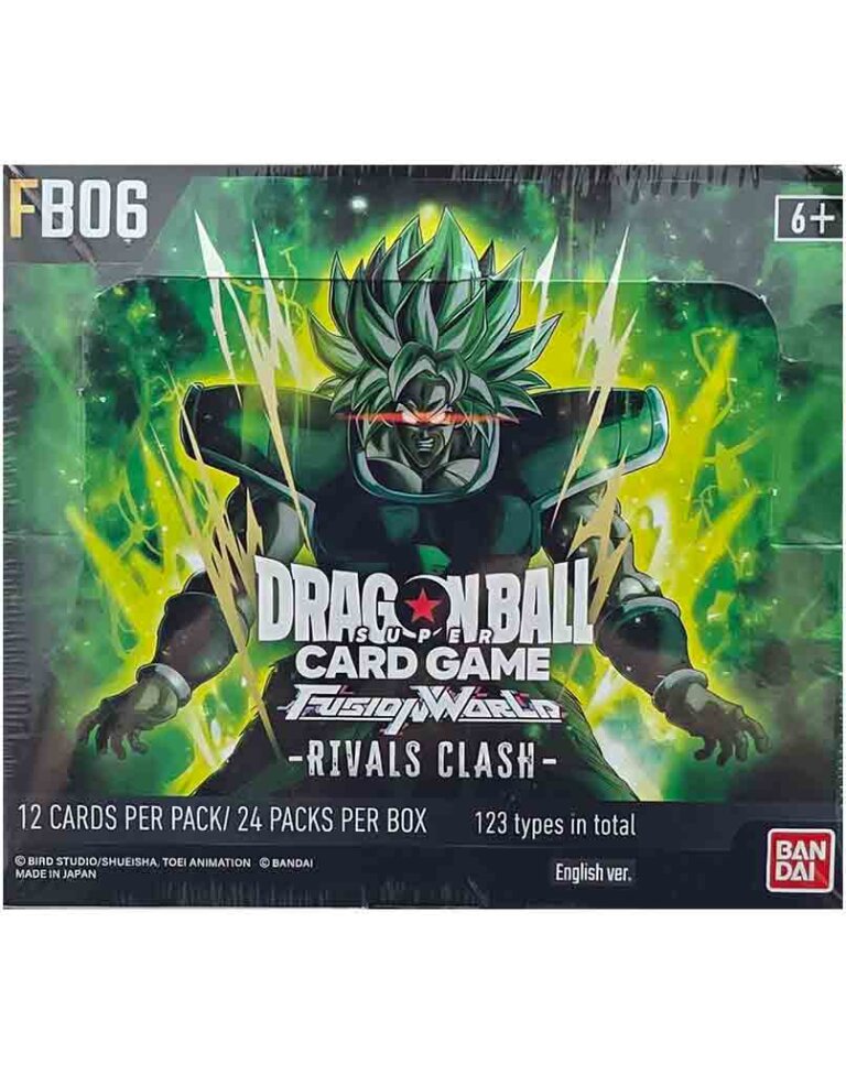 Dragon Ball Super Fusion World FB06 Rivals Clash Booster Box | Diggaz ...