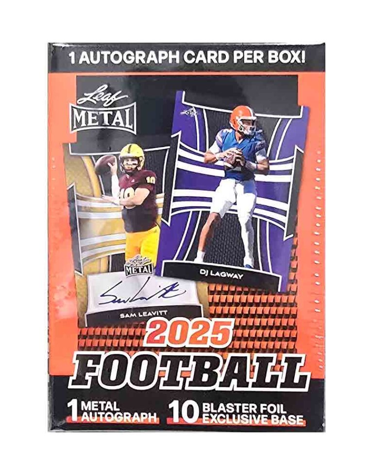 2025 Leaf Metal Football Blaster Box | Diggaz Trading Cards