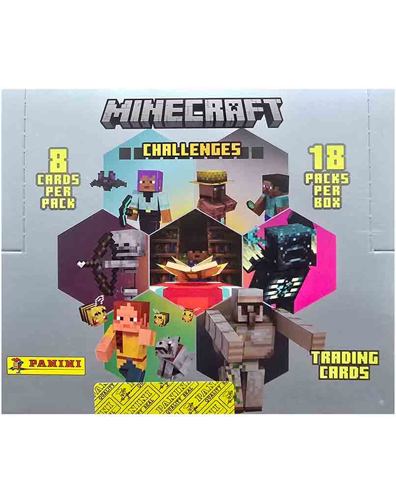 2025 Panini Minecraft Challenges Trading Cards Booster Box | Diggaz ...