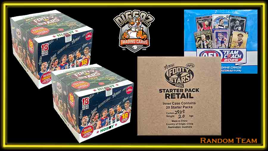 AFL Break #121 – 2025 Footy Stars Hobby plus 2024 Starter Packs ...