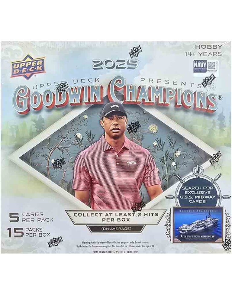 2025 Upper Deck Goodwin Champions Hobby Box | Diggaz Trading Cards