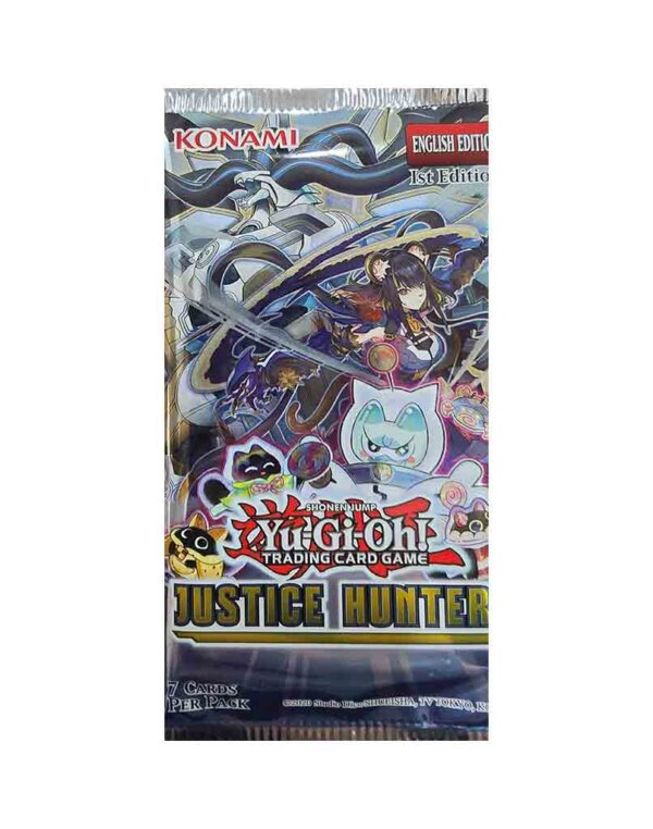 Yu-Gi-Oh! TCG Justice Hunters Booster Pack | Diggaz Trading Cards
