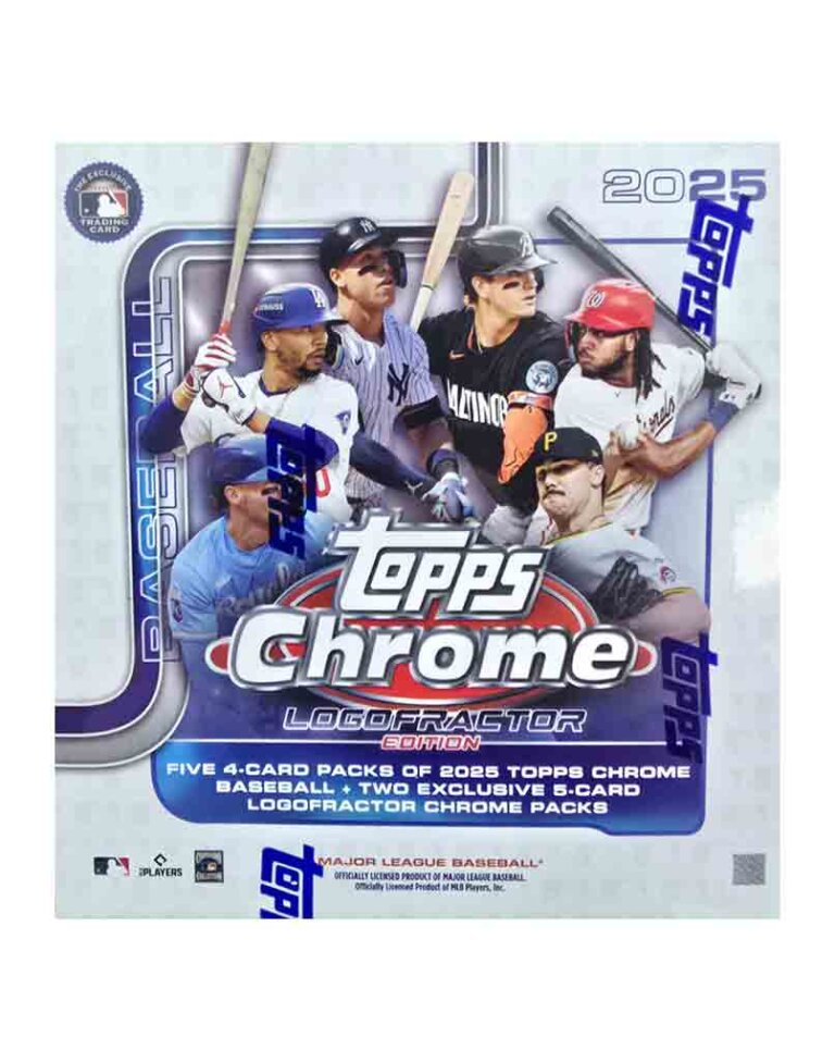 2025 Topps Chrome Baseball Logofractor Edition Box | Diggaz Trading Cards