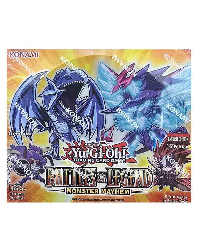 Yu-Gi-Oh! TCG Battles of Legend Monster Mayhem Booster Box | Diggaz Trading Cards