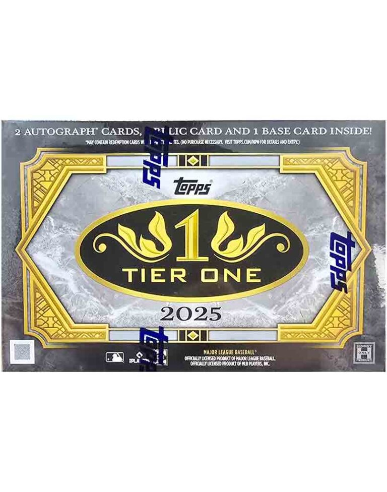 2025 Topps MLB Baseball Tier One Hobby Box | Diggaz Trading Cards