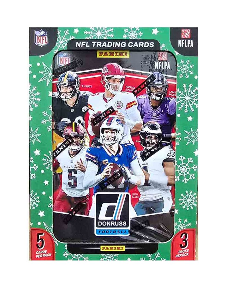 2025 Panini NFL Football Donruss Winter Holiday Tin | Diggaz Trading Cards