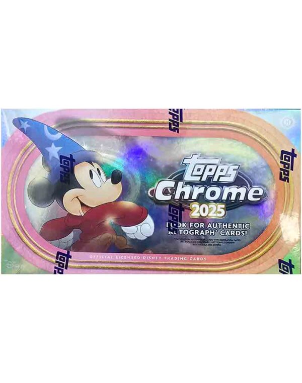 2025 Topps Disney Chrome Hobby Box | Diggaz Trading Cards