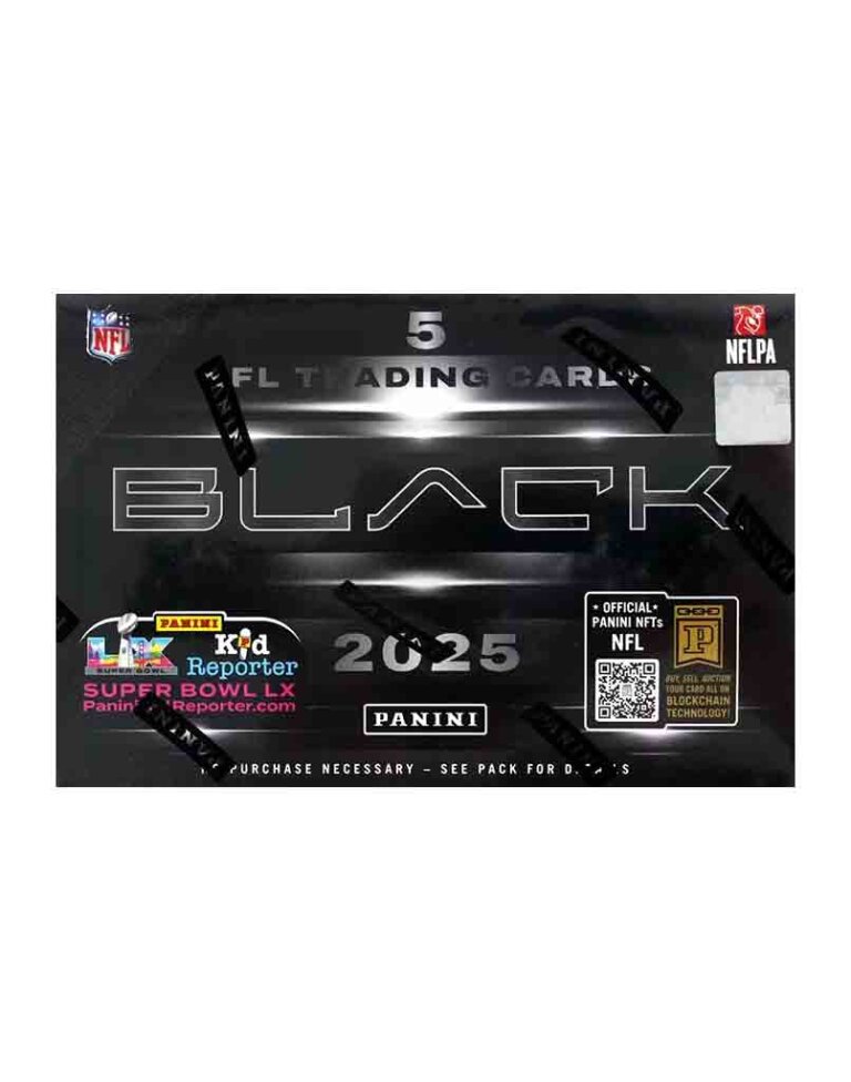 2025 Panini NFL Football Black Hobby Box | Diggaz Trading Cards