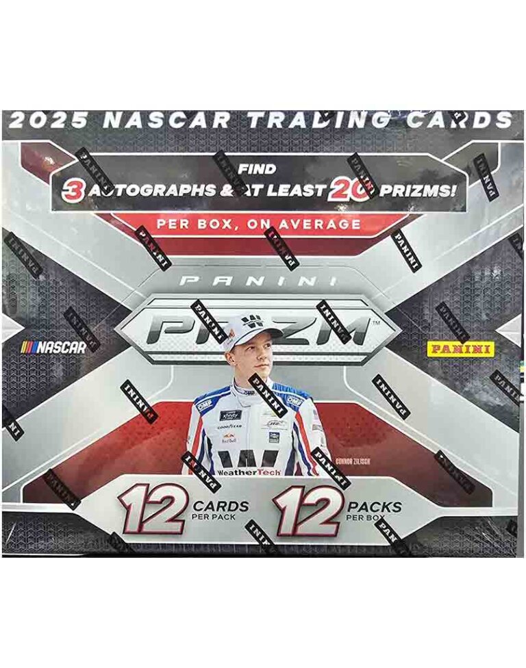 2025 Panini Nascar Racing Prizm Hobby Box | Diggaz Trading Cards