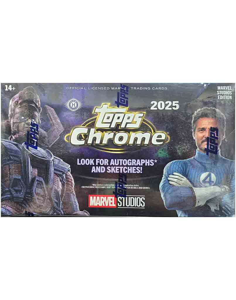 2025 Topps Chrome Marvel Studios Hobby Box | Diggaz Trading Cards