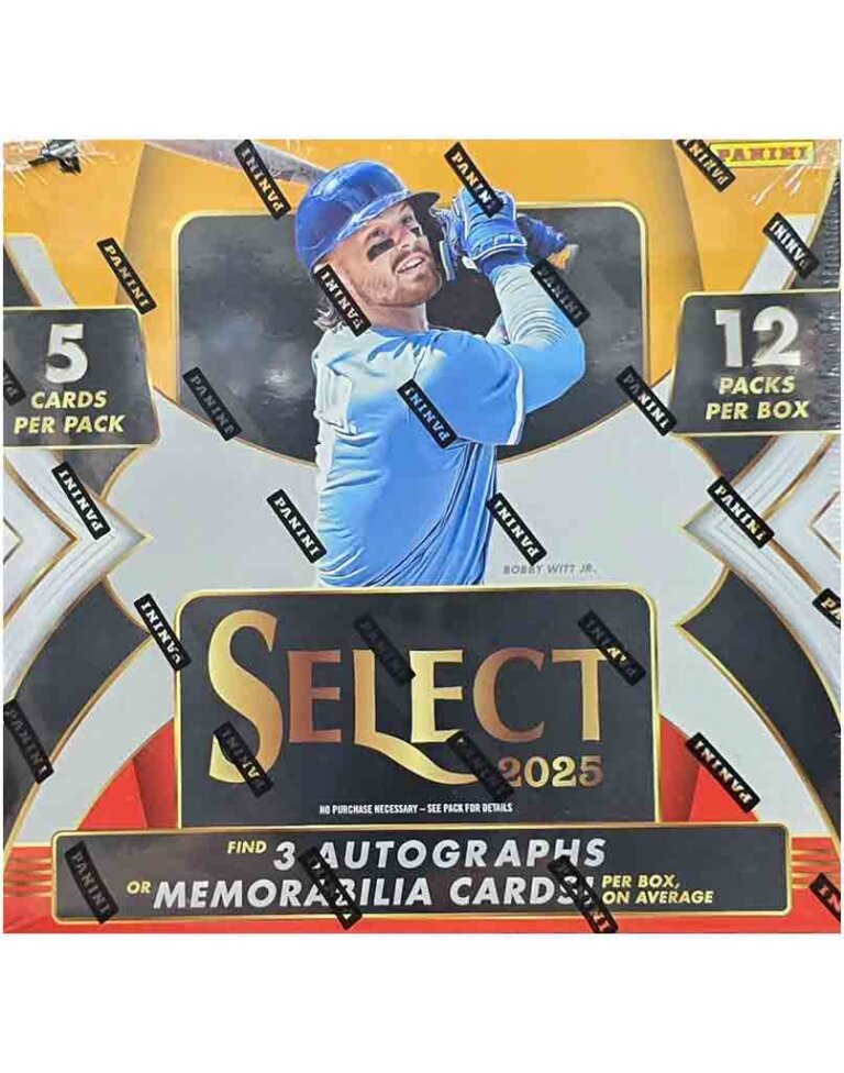 2025 Panini MLB Baseball Select Hobby Box | Diggaz Trading Cards